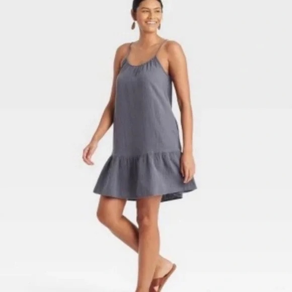 Universal Thread | Dresses | Universal Thread Sleeveless Tiered Gauze ...